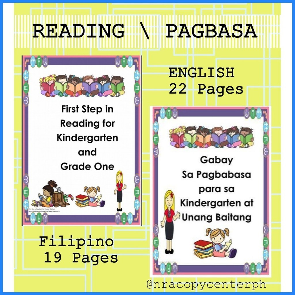 § READING \ PAGBASA-ABAKADA FOR KINDER UPTO GRADE 1 | Shopee Philippines