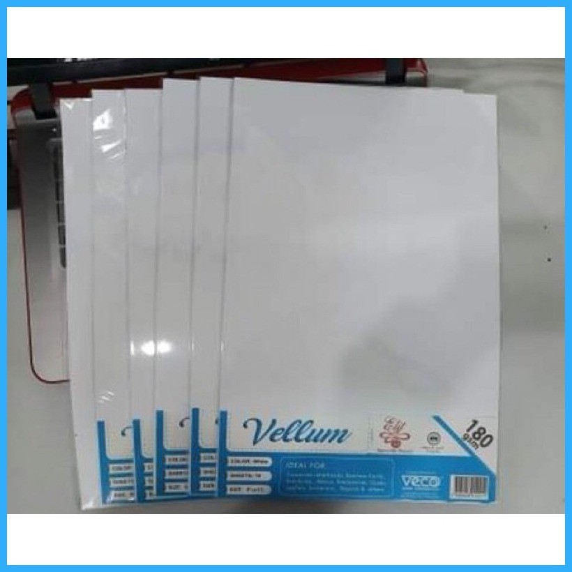 Vellum Board Paper 120gsm Long Size (10sheets/Pack) | Shopee Philippines