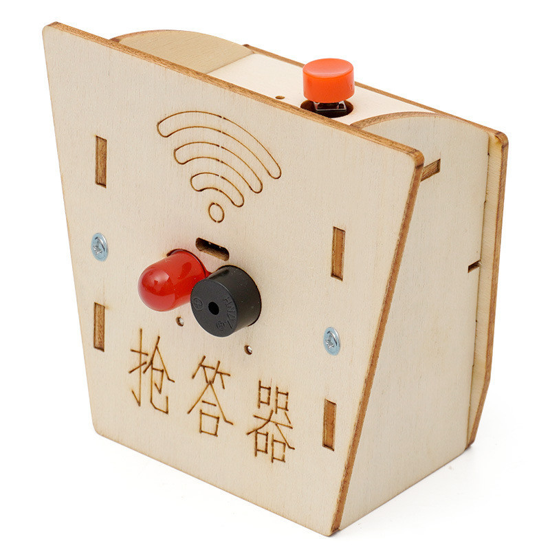 Educational Wooden Physics Diy Handheld Buzzer Assembly For Kids Kit ...