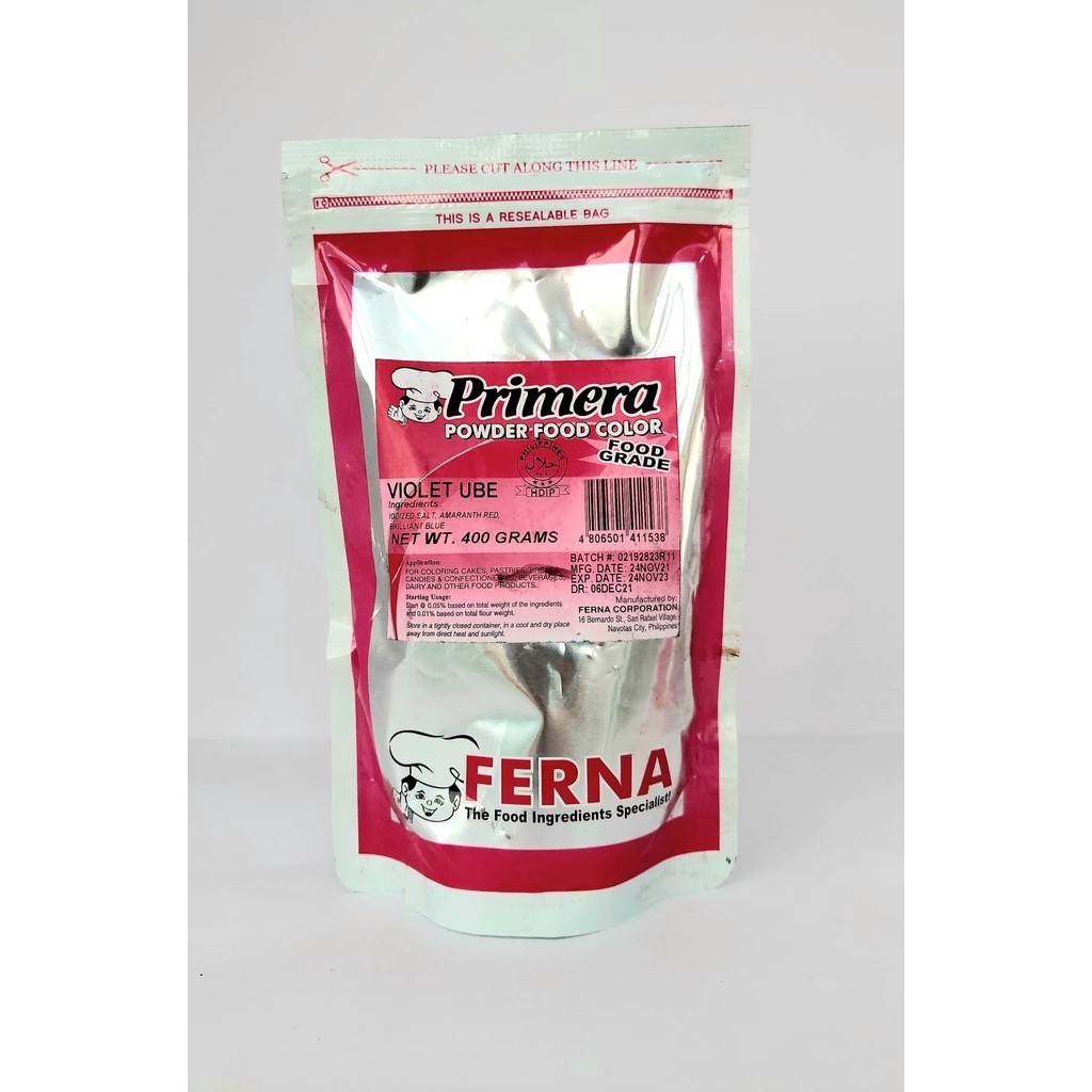 ⭐ Ferna Primera Powder Food Color 400gms | Shopee Philippines