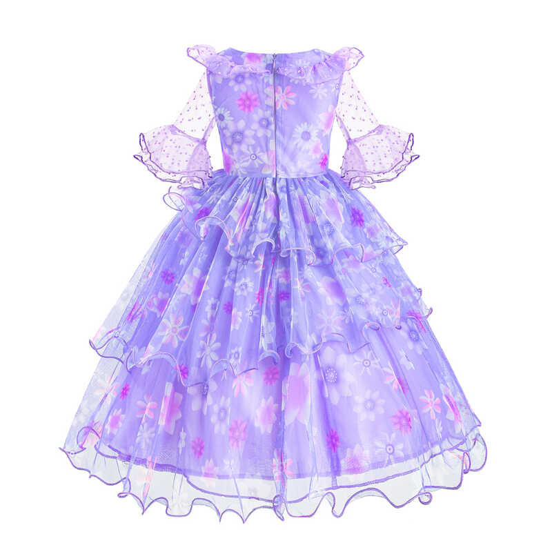 Princess Costume Encanto Isabella Dress Suit Charm For Girls Cosplay ...