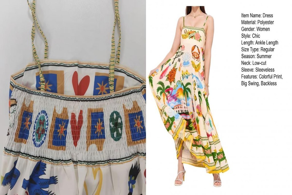 bangla| Resort Beachwear Dress Women Tropical Print Dress Boho Chic ...