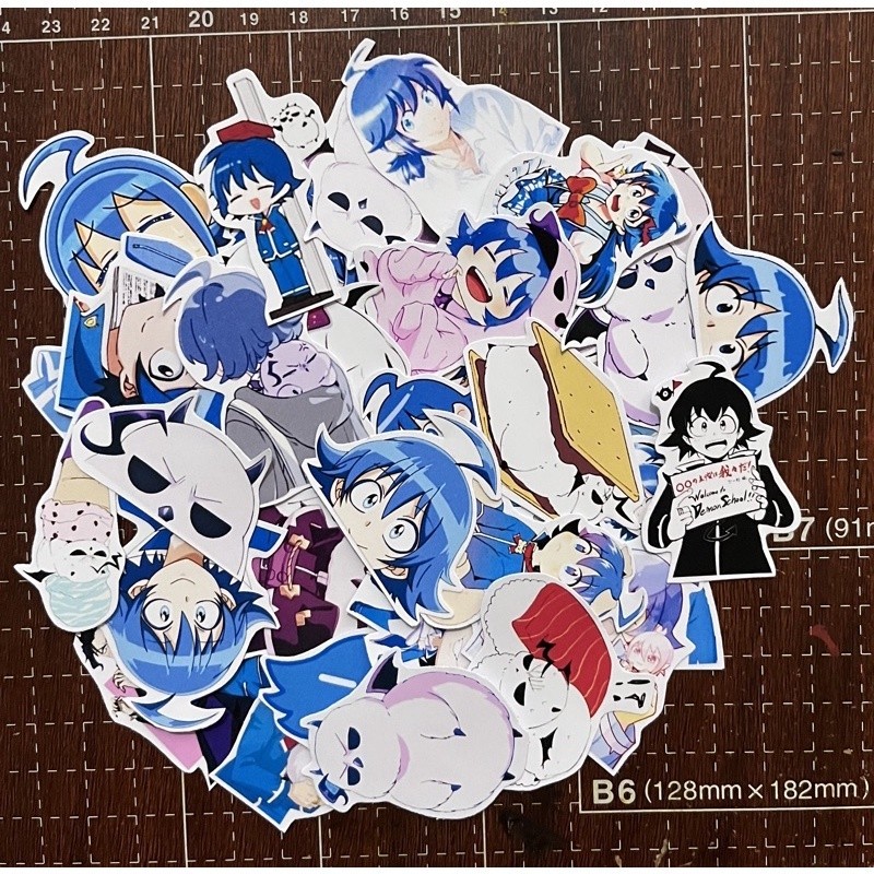 Iruma Suzuki X Kalego Mairimashita! Iruma-Kun Anime Sticker Pack (35pcs ...