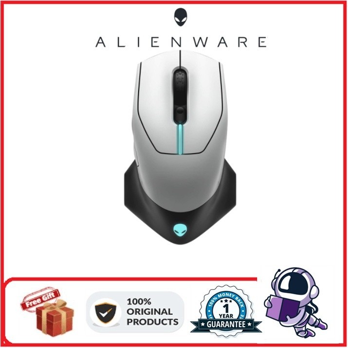ALIENWARE AW610M Wireless Wired Dual Mode High End Electronic Sports ...