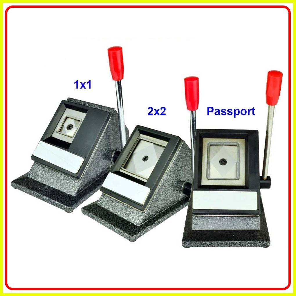 Officom Die Photo Cutter | ID Cutter (1x1 / 2x2 / Passport Size ...