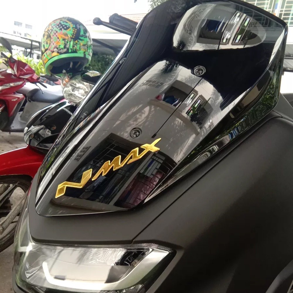 For Yamaha NMAX Nmax V2 Visor Emblem NMax155 Stickers Accessories ...