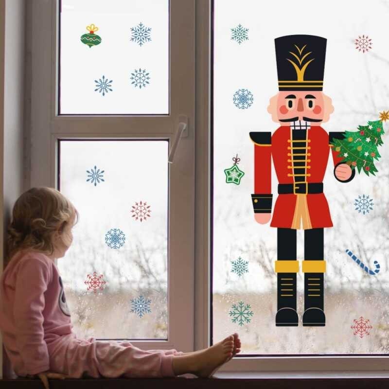 Stickers Magnets Refrigerator Garage Door Decals Christmas Soldier ...