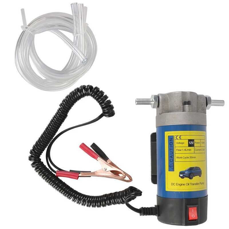 Portable Oil Transfer 12V 1-4L/Min Extractor Fluid Suction Electric ...