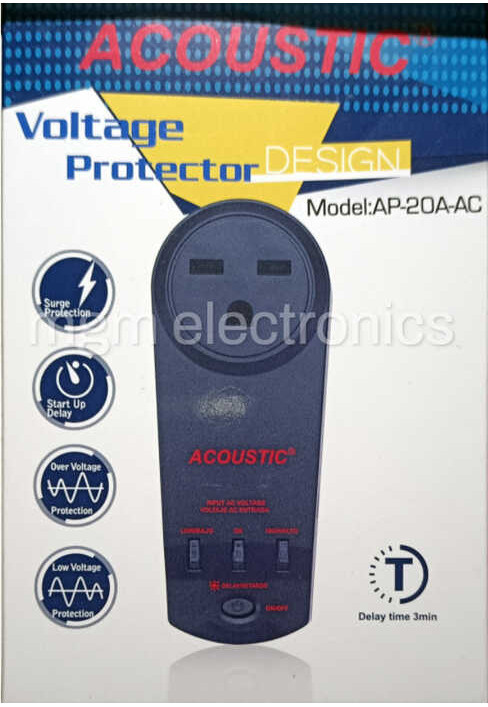Acoustic Power on Delay, Voltage Surge Protector para sa AIRCON, AP-20A ...