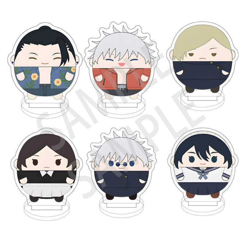 Spell Back to War Stand Acrylic Keychain Merchandise Gojo Go Fu Hei Hui ...