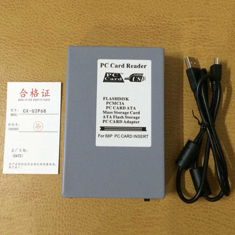 ATA 2.0 PCMCIA Card Reader Para Sa 68P Instert PC Upang USB CF Card ...