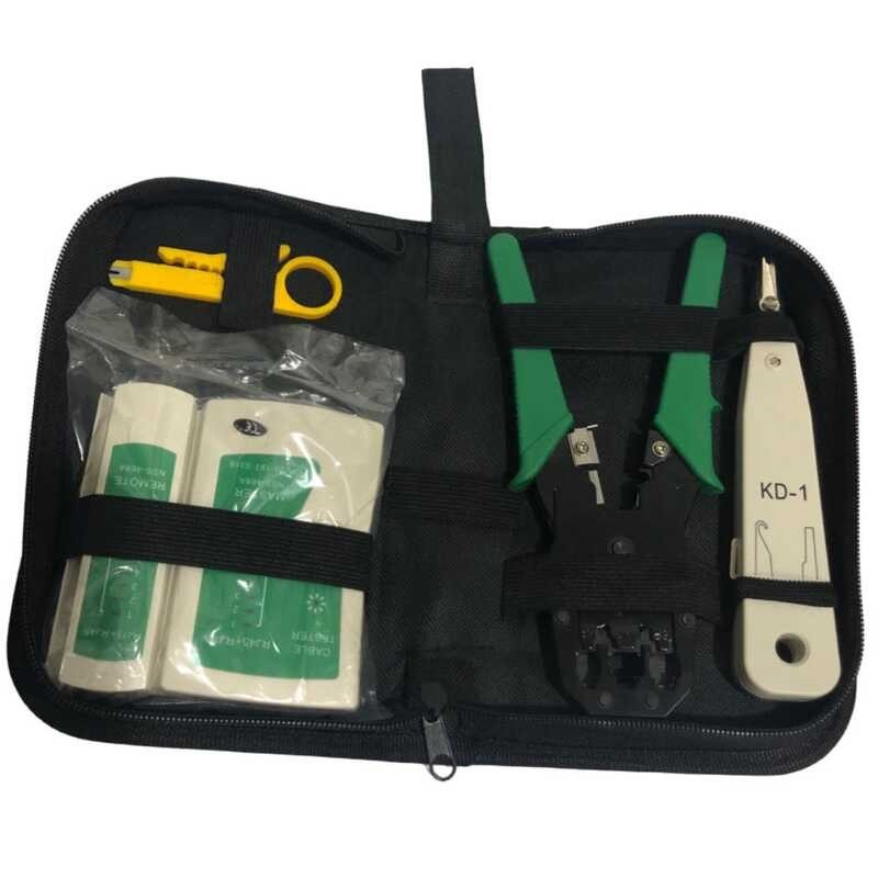 Network cable tester LAN Utp wire stripper screwdriver RJ45 connector ...