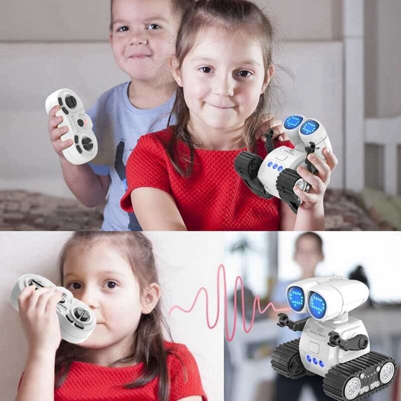 RC Robot Toys With Walkie Talkie Function,Gesture Sensing, Programming ...