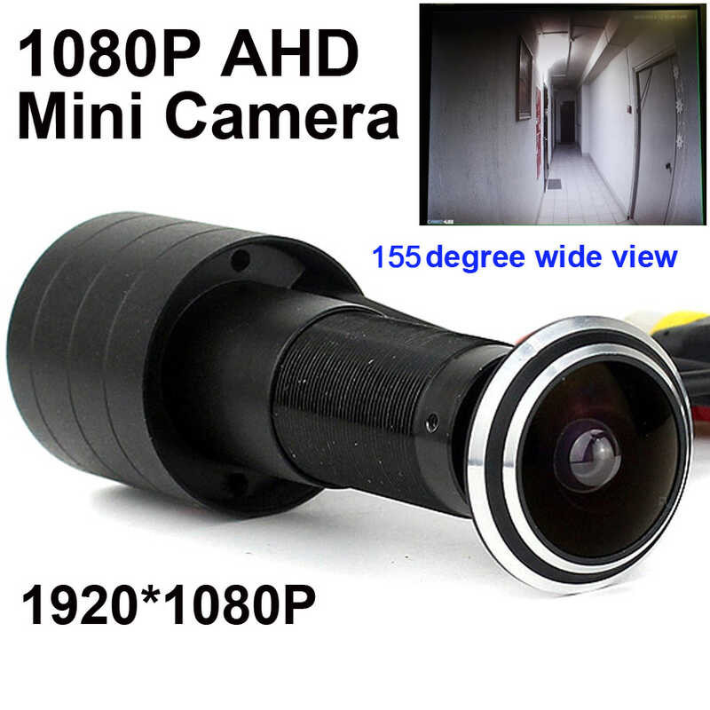 & KEY HD 2Mp Sensor 1080P Door Eye Hole Mini Peephole Fisheye Starlight ...