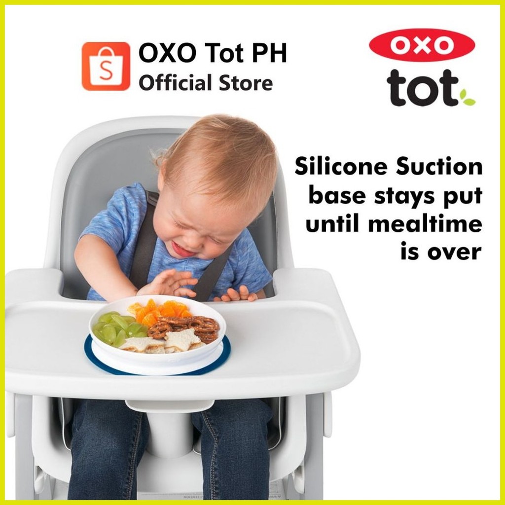 ⚽︎ ¤ OXO Tot Stick and Stay Suction Plate ( oxotot toddler baby infant ...