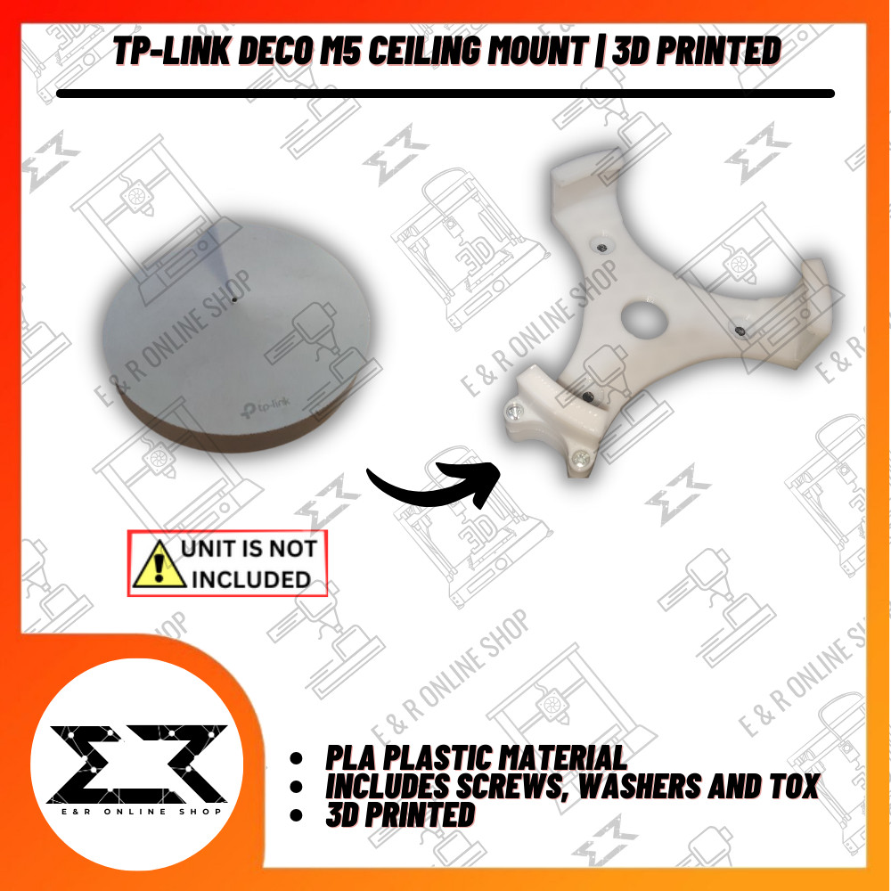 in stock TP-LINK Deco M5 Ceiling Mount 3D Printed | Shopee Philippines