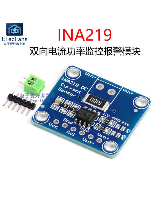 Bidirectional voltage current power monitor alarm module with zero ...