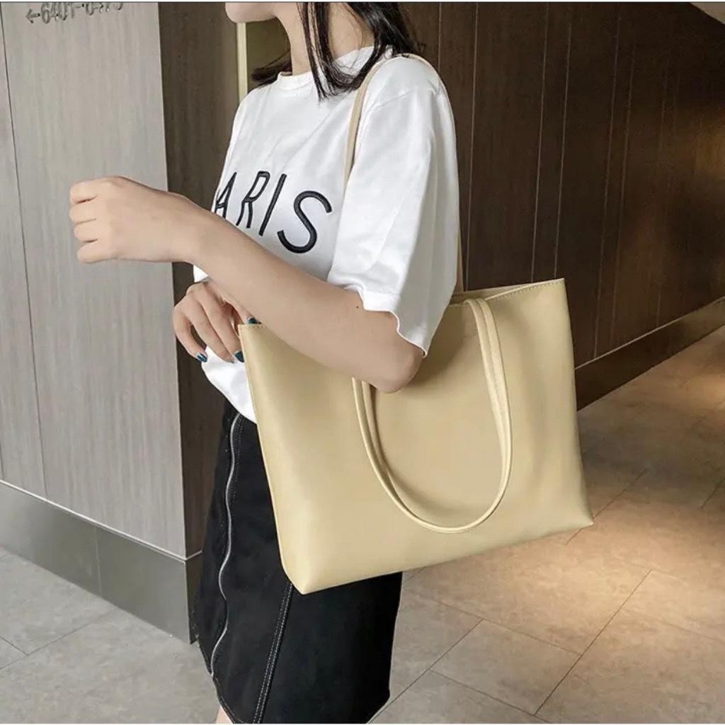Dodo Women's Elegant Leather Large Capacity Shopping Tote Bag With ...