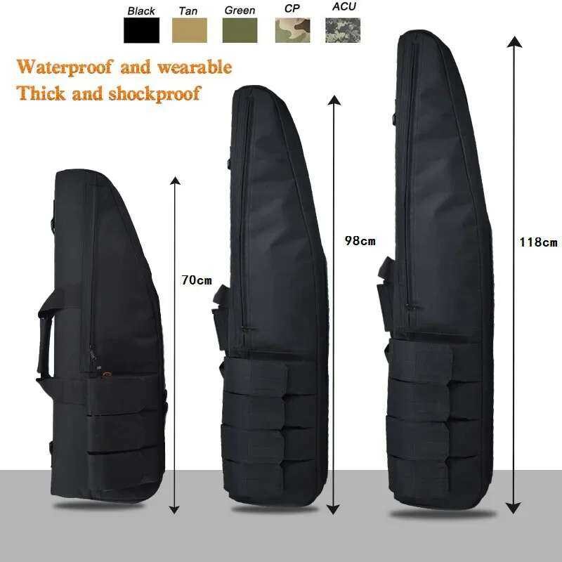 70cm 95cm 118cm Tactical Gun Storage Outdoor Shooting Hunting Shotgun ...