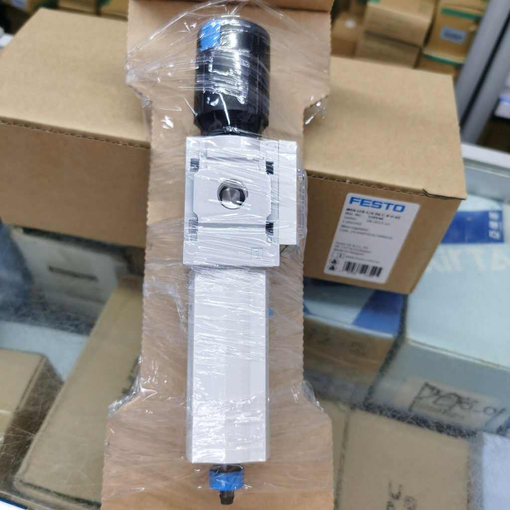 Festo FESTO pressure reduction valve MS4-LFR-1/4-D6-CR-V-AS 529146 ...