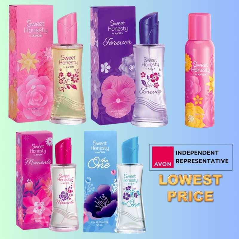 Avon Sweet Honesty Perfume Classic, Moments, Forever, The One | Shopee ...