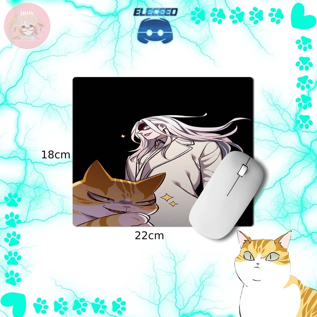 Eleceed Cat Mouse Pad Kaiden Manhwa Webtoon Anime | Shopee Philippines