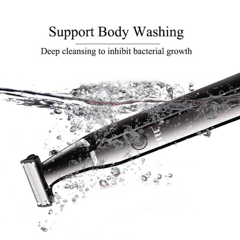 HTC Men's Electric Groin Pubic Hair Trimmer Body Grooming Clipper for ...