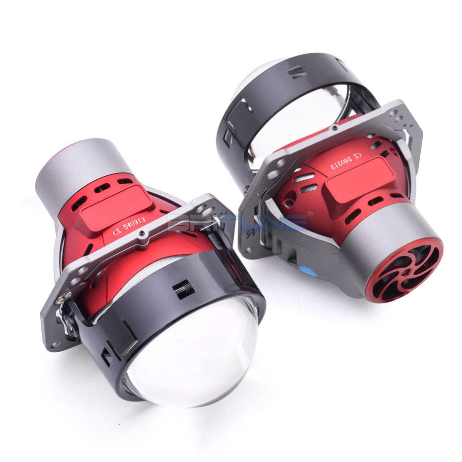 116W AFS Headlamp 17000lm Bi LED Projector Headlight Lens Adaptive ...