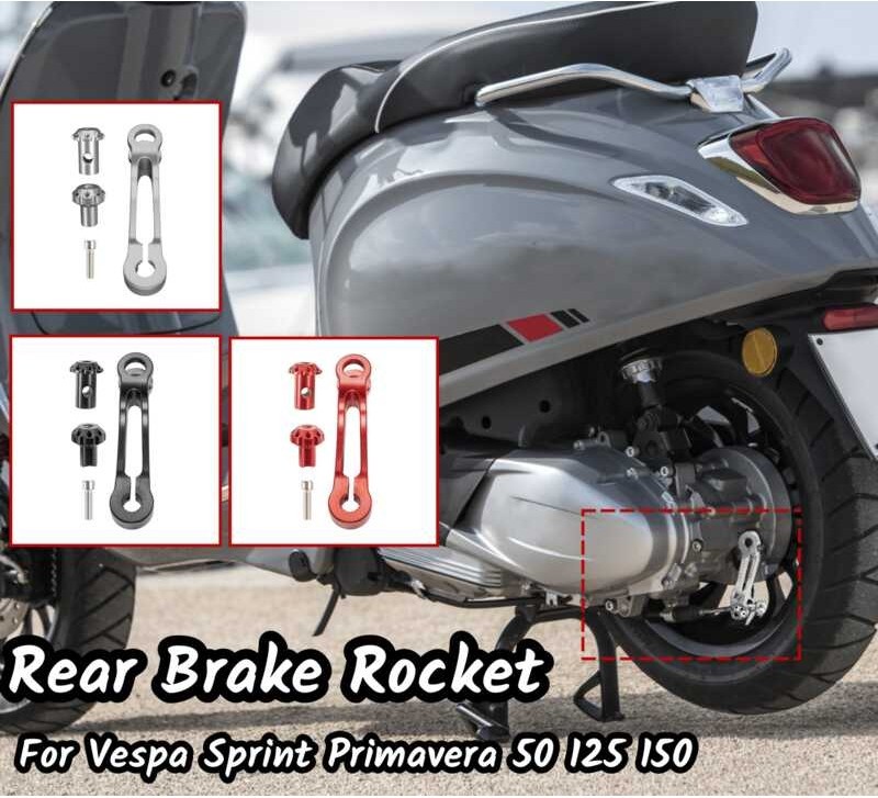 Motorcycle CNC Allotmark Aluminum Rear Brake Rocker Arm Bracket Lever ...