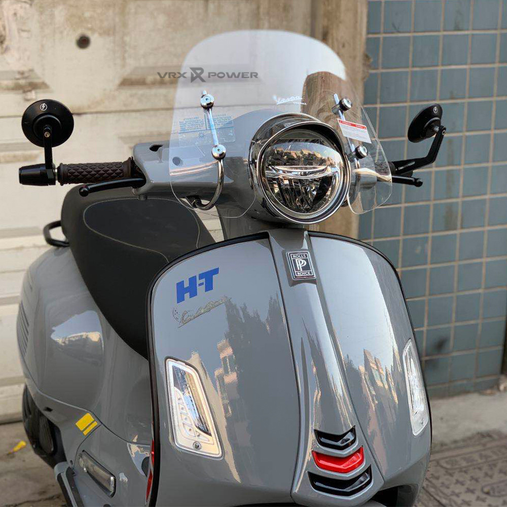 For Vespa GTS 150 300 Motorcycle Windshield Visor Acrylic Wind ...