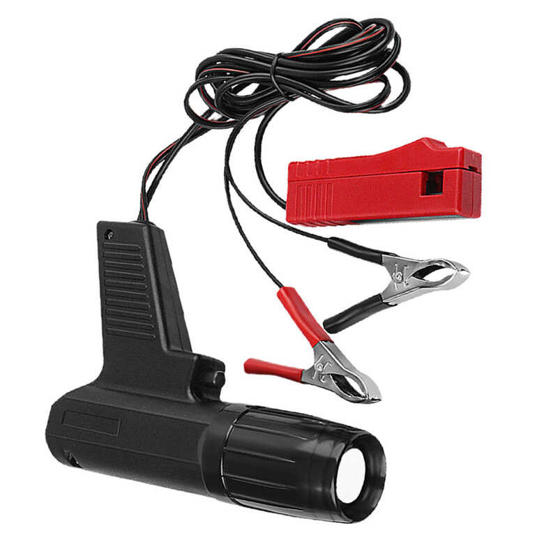 Auto Strobe 12V Lamp LED Ignition Gun Petrol Engine Tester Spark Plug ...