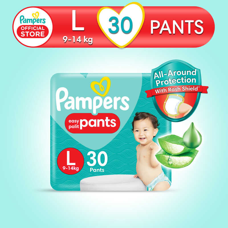 Pampers Baby Dry Pants Diapers Large 30s x 1 pack (30 pcs) | Shopee ...