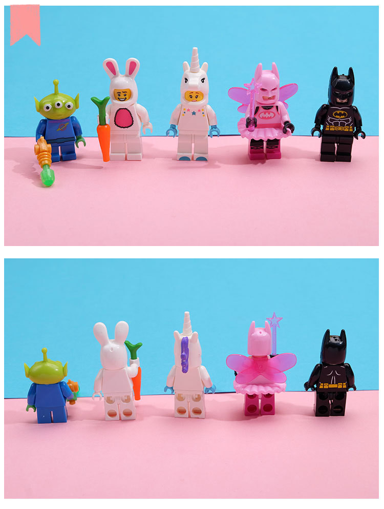 Marvel's The Avengers Building Blocks PVC Spiderman Buzz Lightyear ...