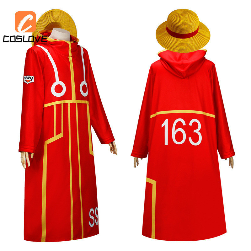 in stock One Piece New Episode Monkey D Luffy Cosplay Full Set Costum ...