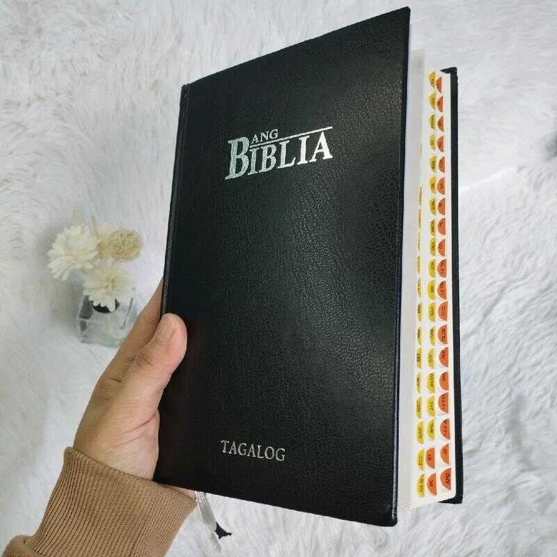Tagalog Large Holy Bible Hardbound Cover , Print : Ang Biblia 1982 ...