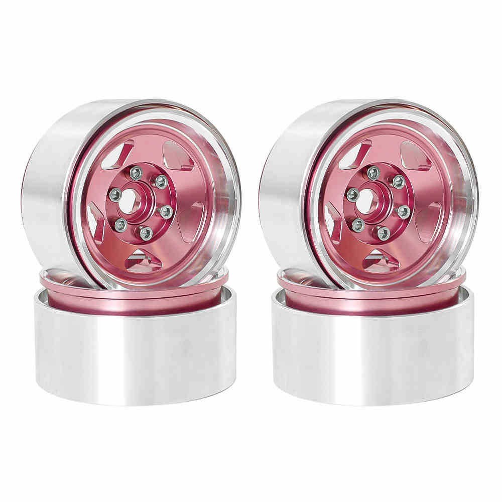 RC 1.9 Inch Beadlock Metal Five-Star Wheel Rims with K02 Tires for 1/10 ...