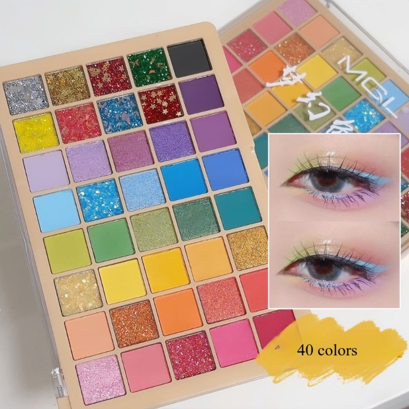 20/25/40 Colors Macaron Multifunctional Makeup Palette Matte & Shimmer ...