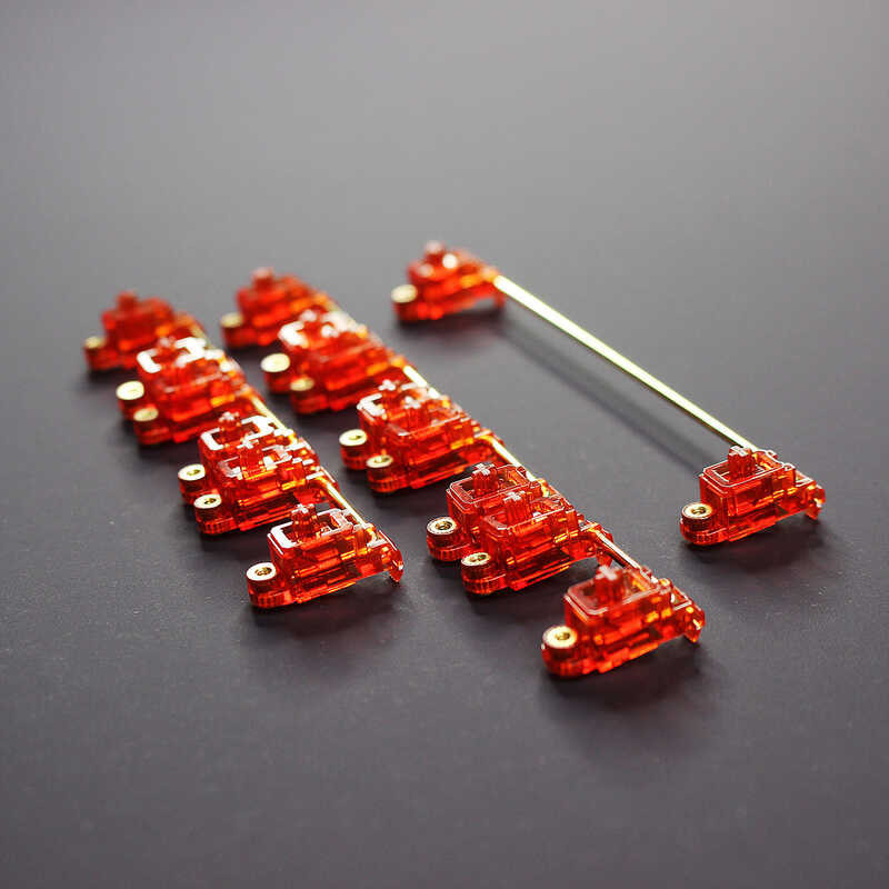 Fancytech PCB Stabilizer Plate Mounted 2U 6. 25U Screw In Stabilizers ...