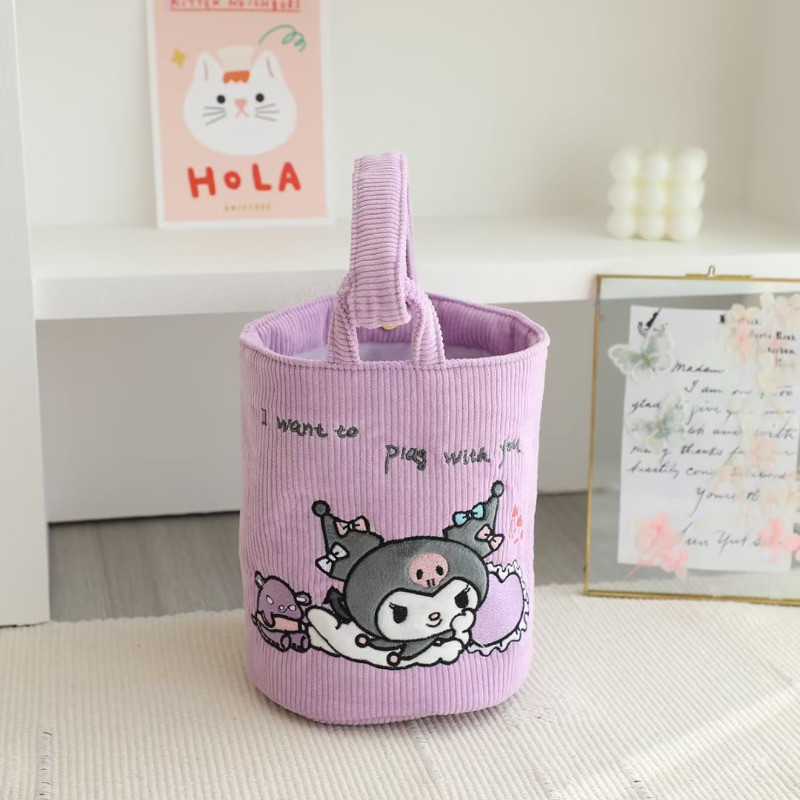 Sanrio Melody Kuromi Pochacco Cinnamoroll Purin Cartoon Handbag Cute ...