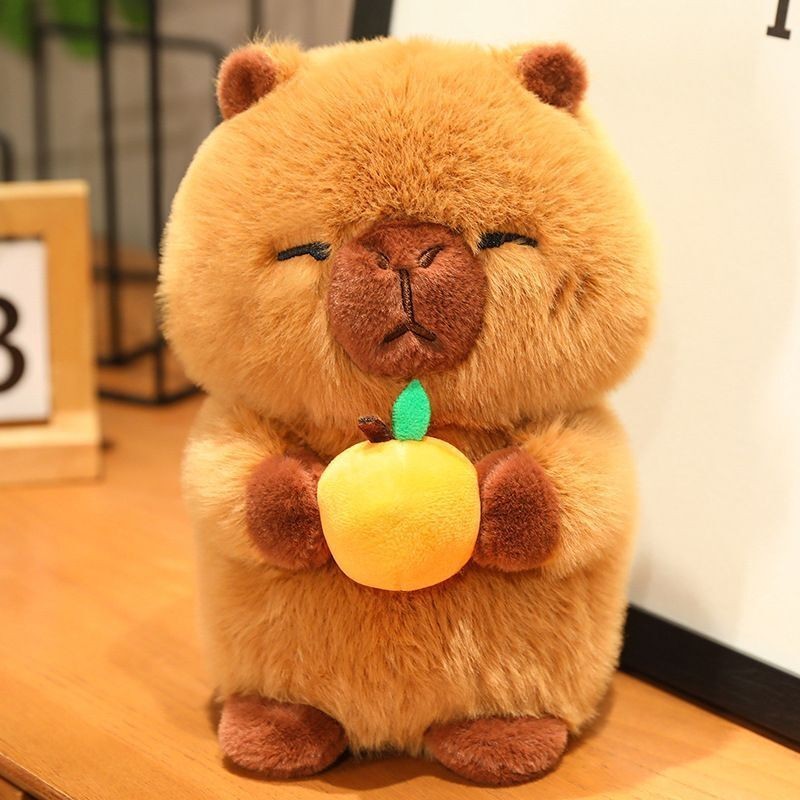 Cute Capybara Capybara Doll Capybara Doll Plush Toy Grilled Ragdoll ...