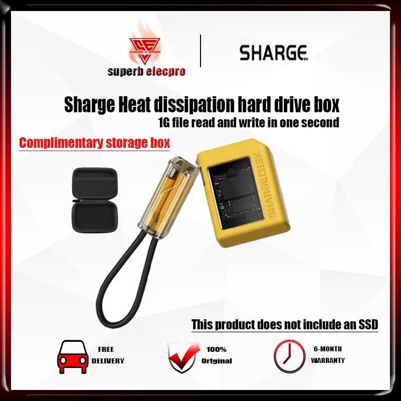 Nvme Sharge/Shargeek M.2 Solid State SSD Mobile Hard Drive M2 External ...