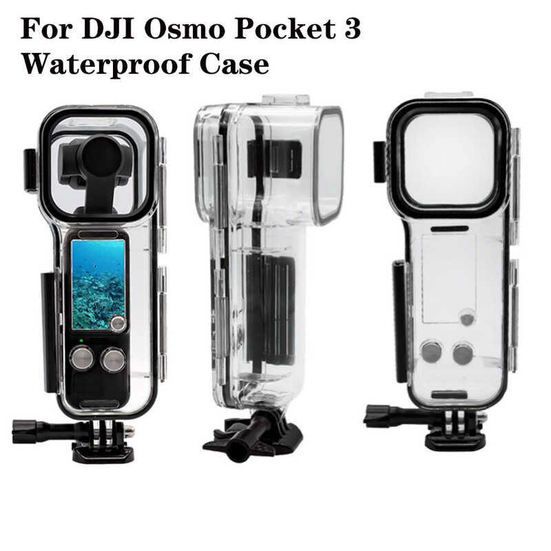 Bagong 45M 2024 Na Transparent Waterproof Kaso Para Sa DJI OSMO Pocket ...