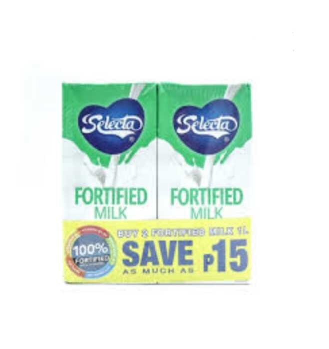 Selecta Fortified Milk 1L (dalawang tao) | Shopee Philippines