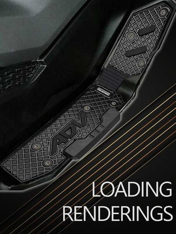 Honda Para Sa ADV 160 2021 2022 2023 Adv160 CNC Mattings Motorcycle Footrest Footboard Step Adv ...