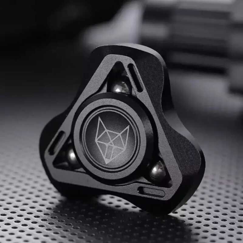 Light Fingertip A Gyro Set EDC Gyroscope Fidget Toys Metal Hand Spinner ...
