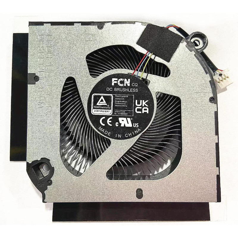 CPU GPU Cooling Fan Replacement For Acer Nitro 5 AN515-58 AN517-55 ...