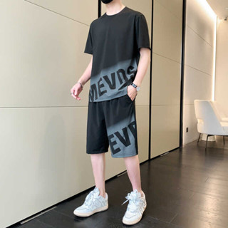 Para Pajamas Mga Lalaki Manipis Yelo Ng Tag-Init Maikling Manggas Short ...