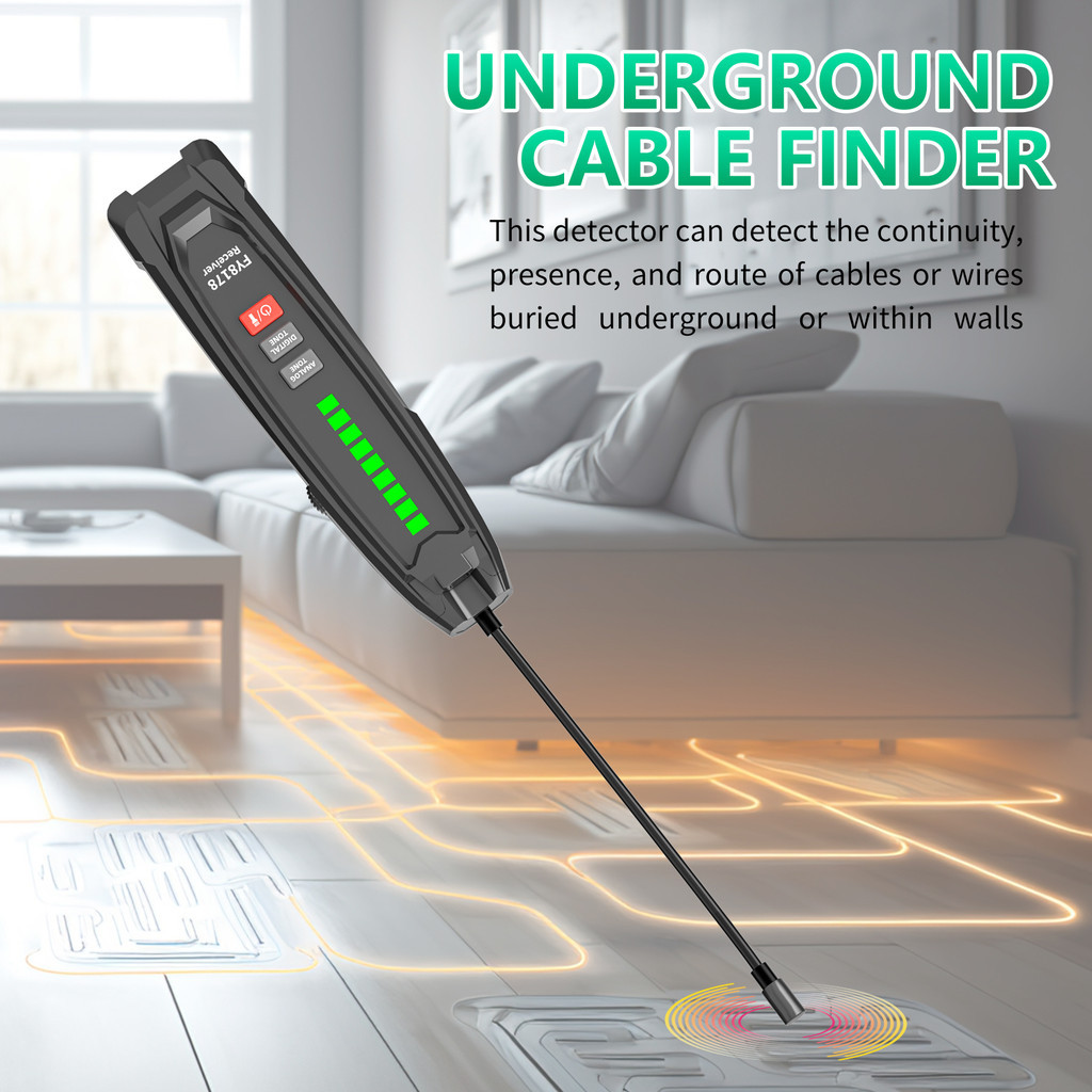 Underground Line and Wall Wire Detector Advanced Cable Tracker Metal ...
