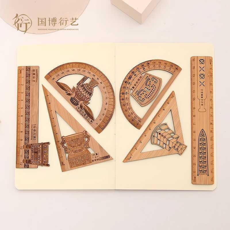 Collection National Museum Element Drawing Ruler Set Multi Functional ...