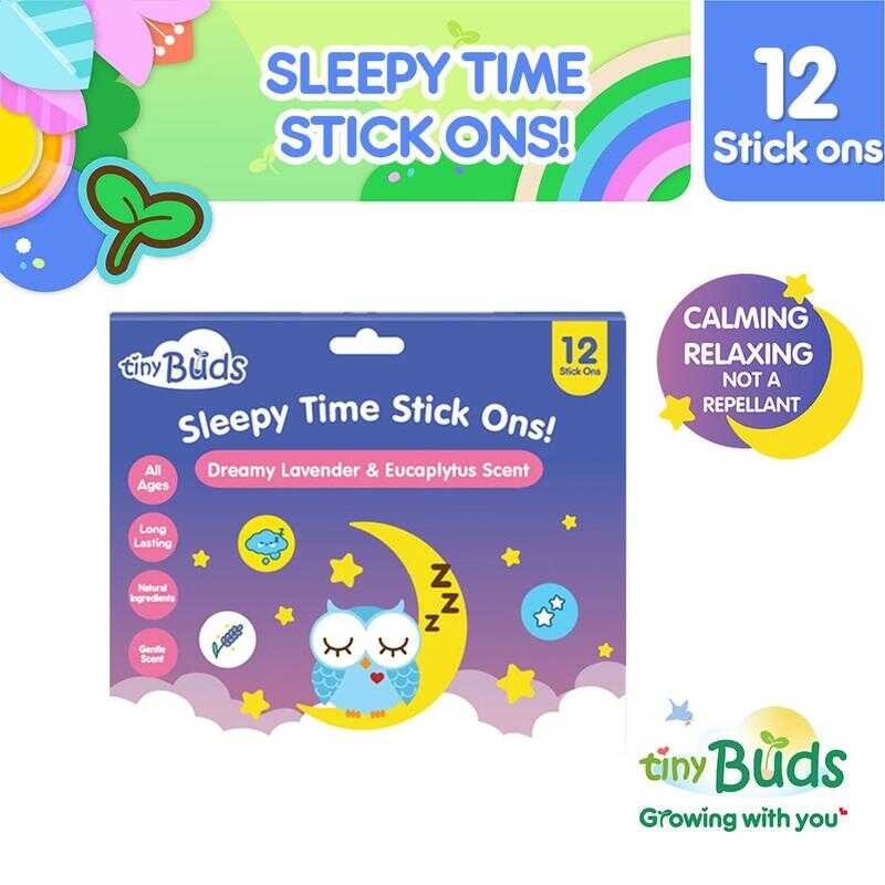 Tiny Buds Sleepy Time Stick Ons (12 Stickers) | Shopee Philippines